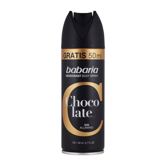 Babaria Body Spray Deodorant Chocolate - Men 200ml – LILOVAA